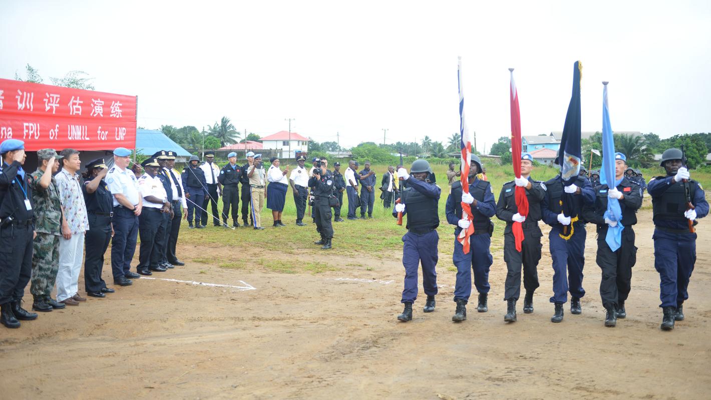 Training for Liberia Police Officers finalizes | UNMIL